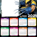 Foto Calendário 2021 Wolverine PNG – Imagem Legal