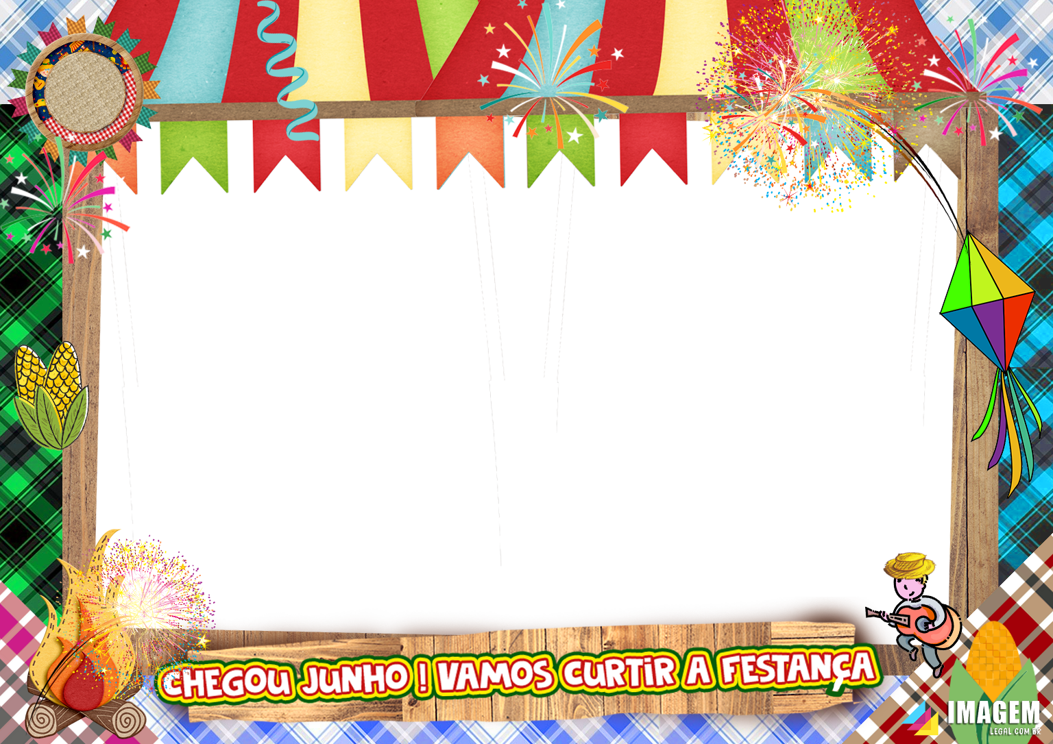 Chegou-Junho!-Vamos-Curtir-a-Festança - Imagem Legal